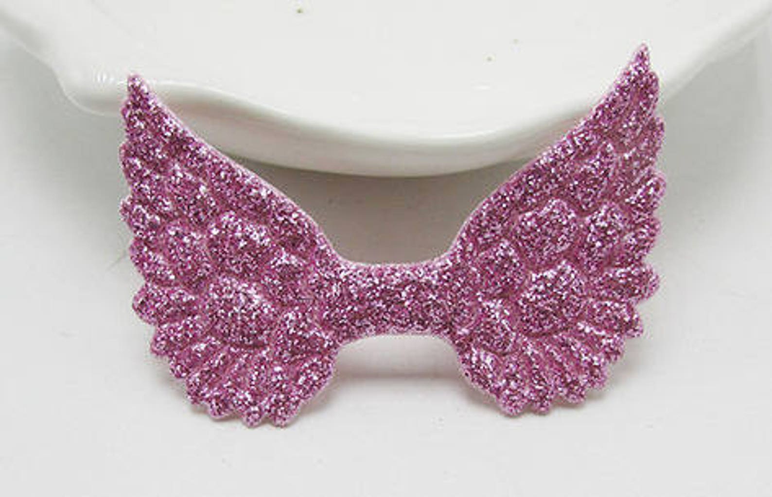 3 Glitter Wings Sparkly Angel Wings Appliques Patches - Etsy