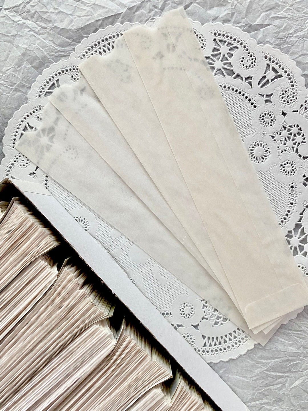 15 Vintage Glassine, Long Skinny Envelopes - Etsy