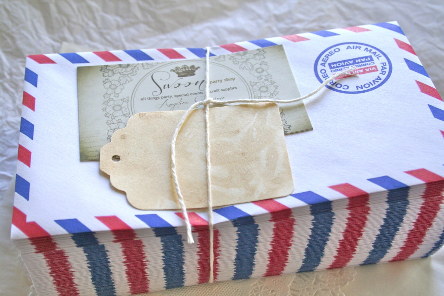 BULK Vintage Air Mail Envelopes Retro Style - Etsy