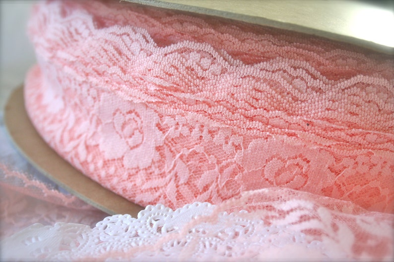 2 Yards of 2 3/4 Wide Soft Peach Lace Trim - Etsy