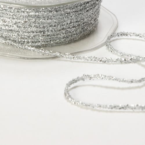 Glitter TWINE Tinsel Metallic String Ribbon GOLD - Etsy