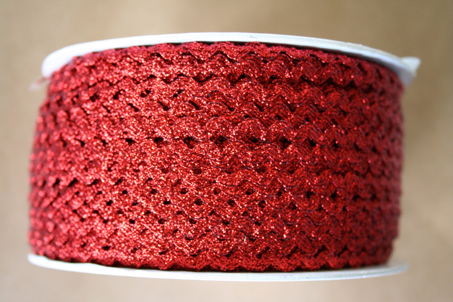 Metallic Red Ric Rac 1/4 - Etsy