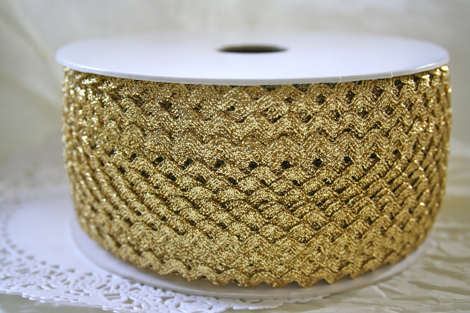 Metallic Gold Ric Rac 1/4" - Etsy