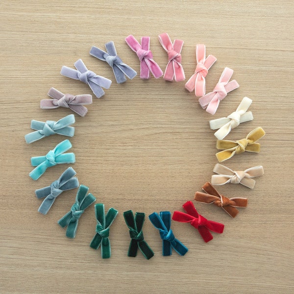 Velvet Bow - Etsy
