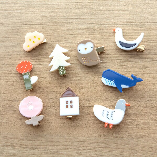 Acrylic Hair Clips - Etsy