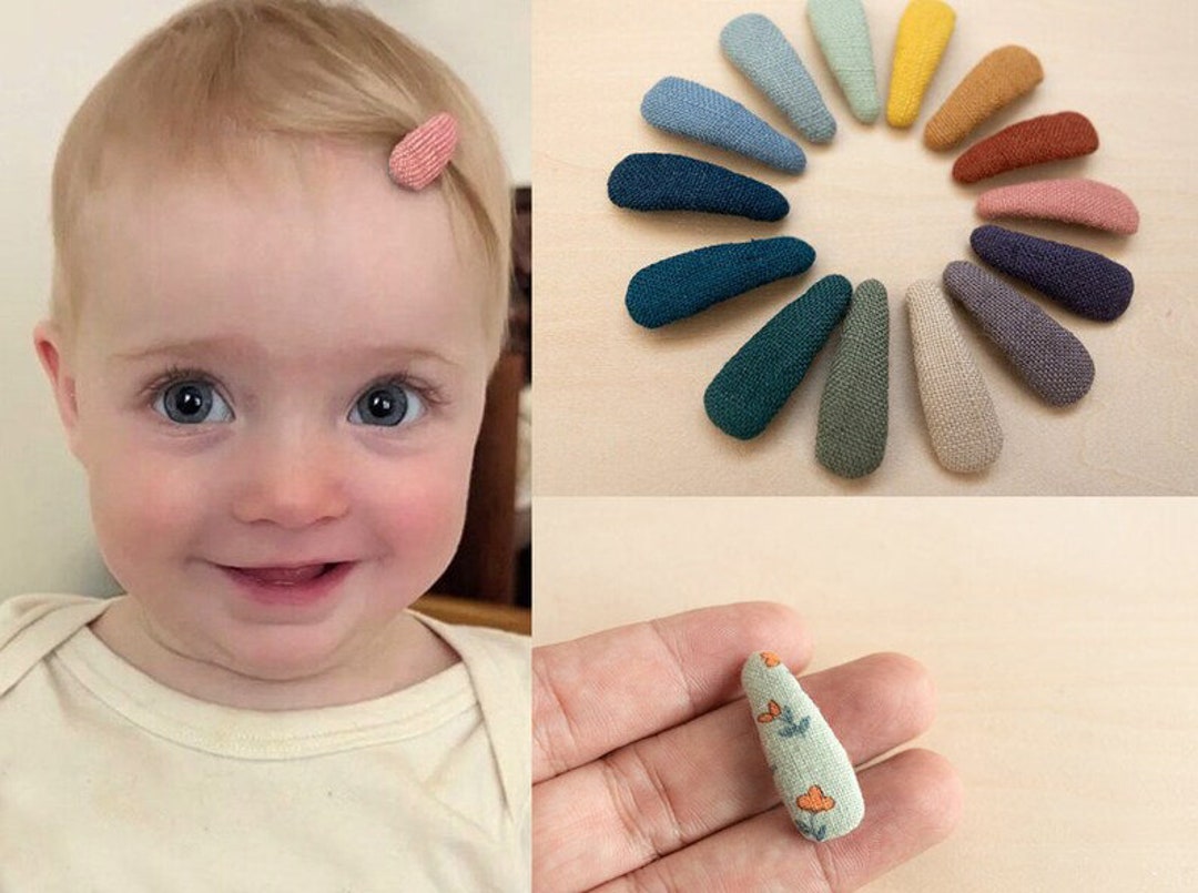 Liberty Snap Clips - Baby Snap Clips - Baby Hair Clips - Fringe Clips ...
