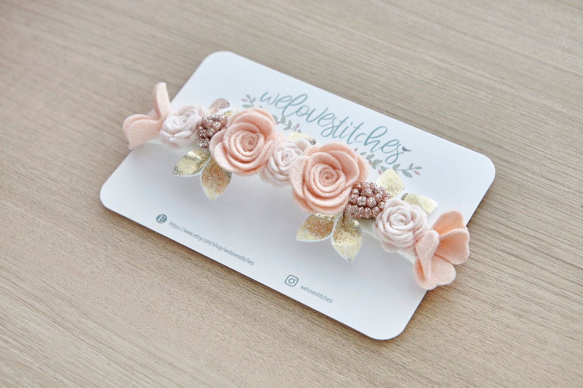 Spring Summer Crown Floral Headbands Newborn Headbands | Etsy