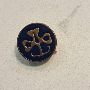 Vintage Girl Scout Trefoil World Association Pin - Etsy