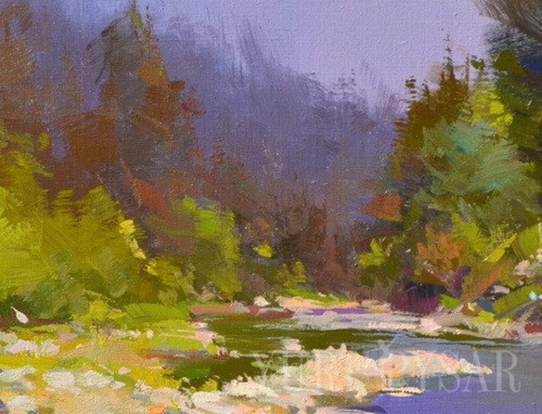 Modern Landscape Painting Original Oil Painting Summer - Etsy