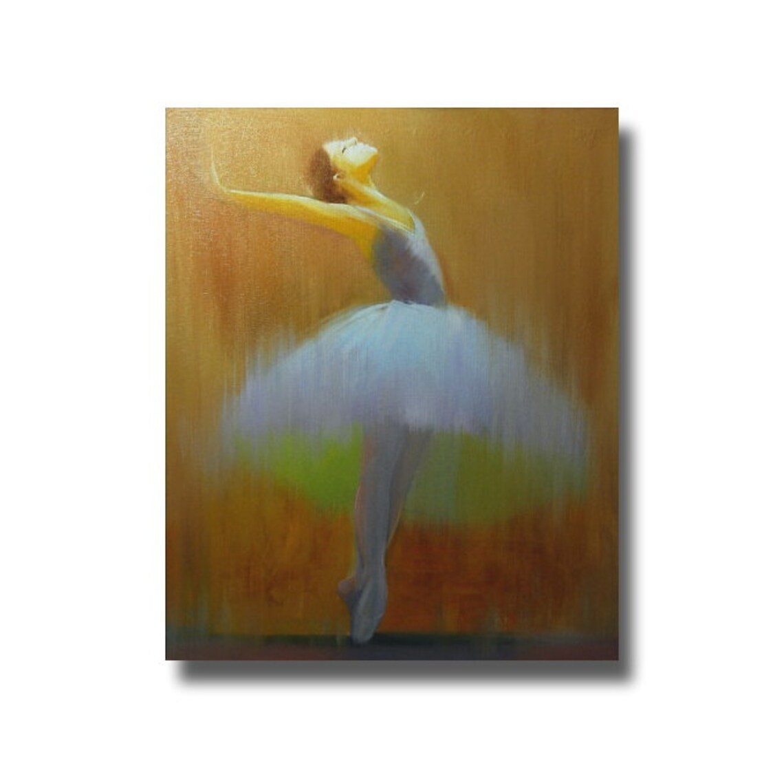 Female Dancer Print, Ballet Wall Art Canvas Print, Dancer Art ...