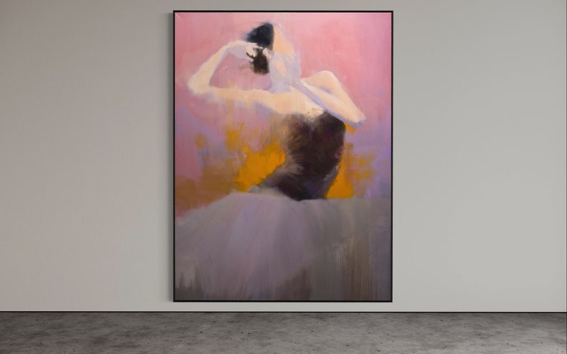 Extra Large Scale Painting Contemporary Art Figurative - Etsy