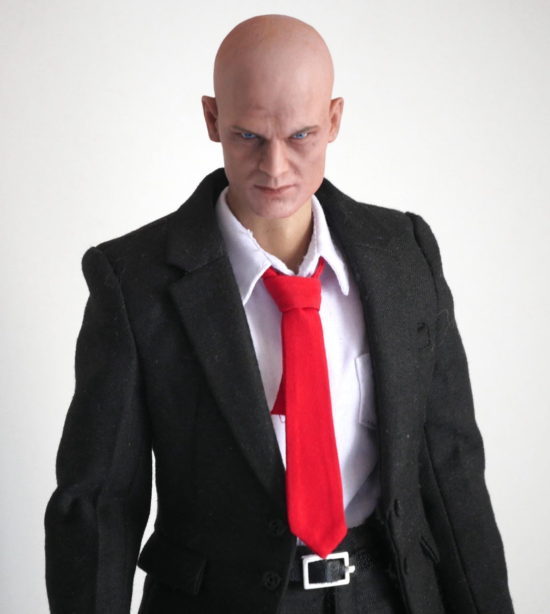 Hitman Agent 47 12 Inch 1/6 Scale Hot Toys Style Custom Action Figure ...