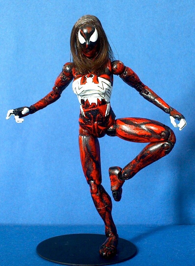 Ultimate Spider-woman the Amazing Spider Woman Custom Action Figure - Etsy