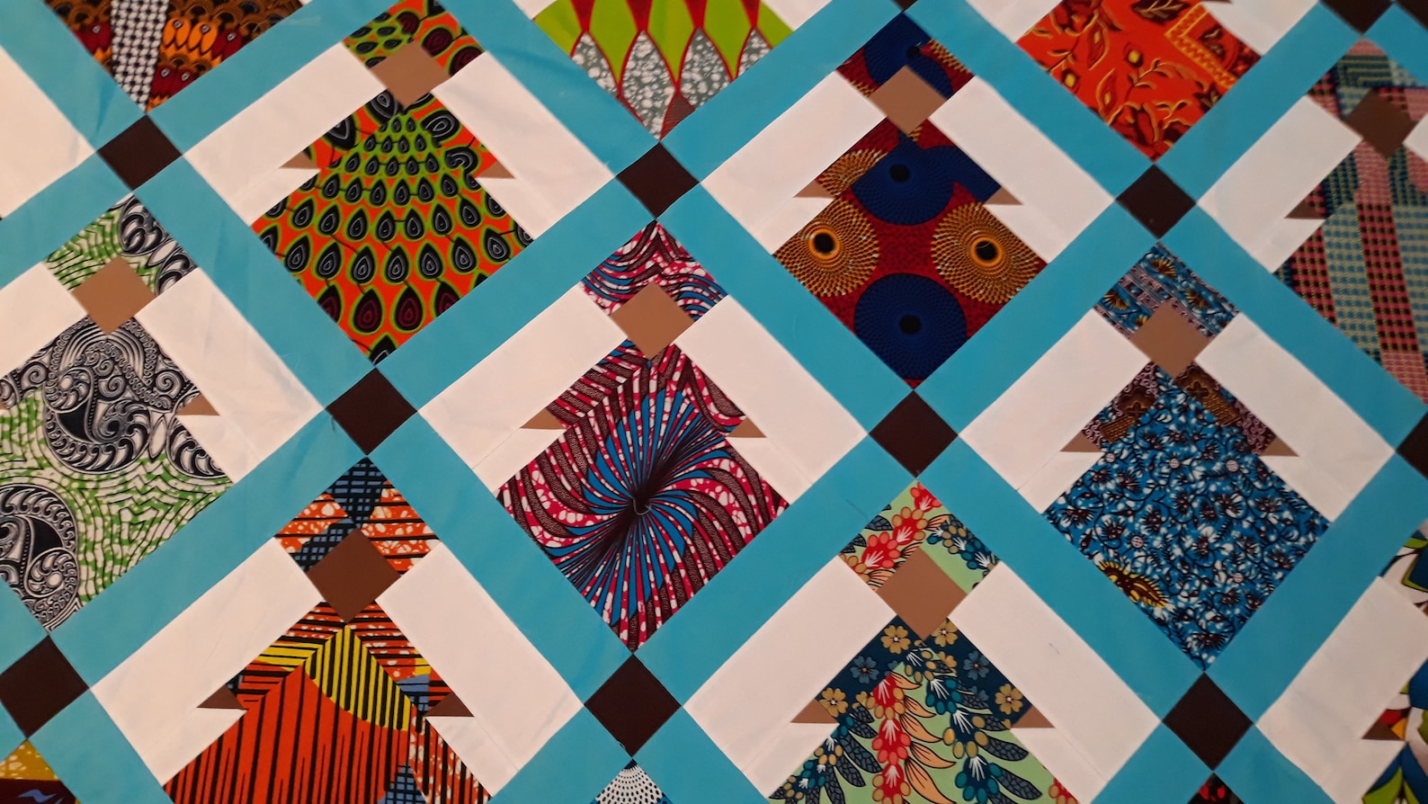 PDF African Queen Pattern for 2 Sizes of Quilt Tops 65x65, 85x85 - Etsy