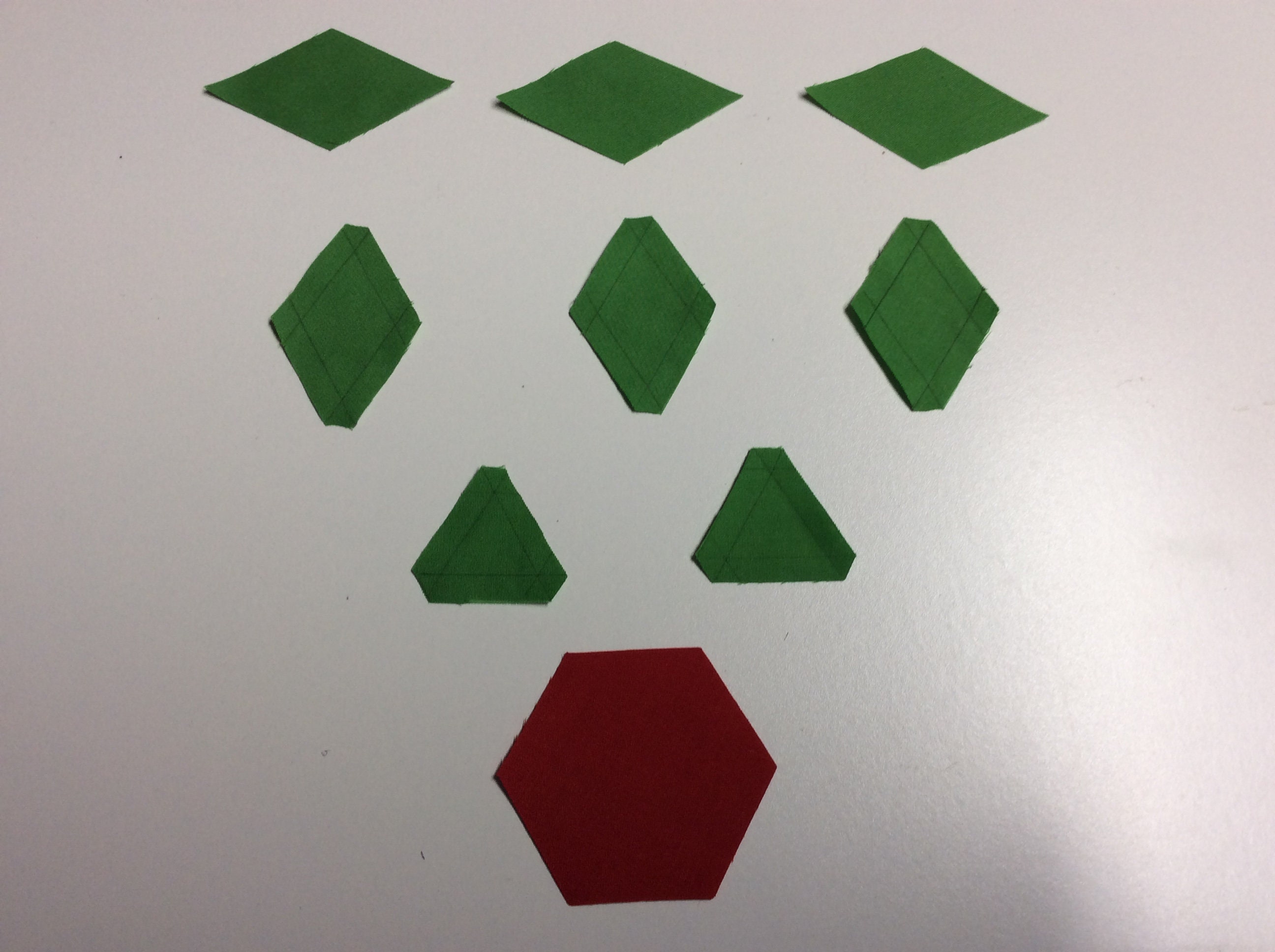 PDF Pattern for Diamonds in Full Size Grandmother's Quilt - Etsy