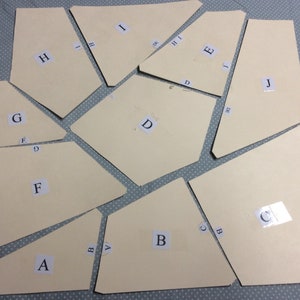 PDF Copy of the Crazy Quilt Block , Templates, Pattern. - Etsy