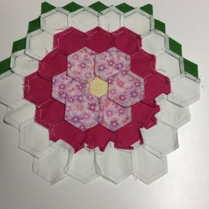 PDF Pattern for Grandmother's Garden Full Size Quilt With Diamonds - Etsy