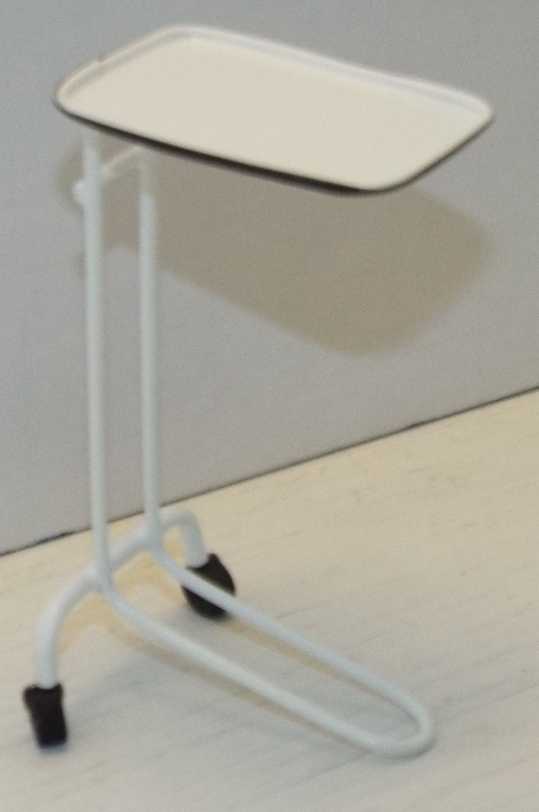 Dollhouse Miniature Hospital Medical White Mayo Stand Table 1920s 1 ...