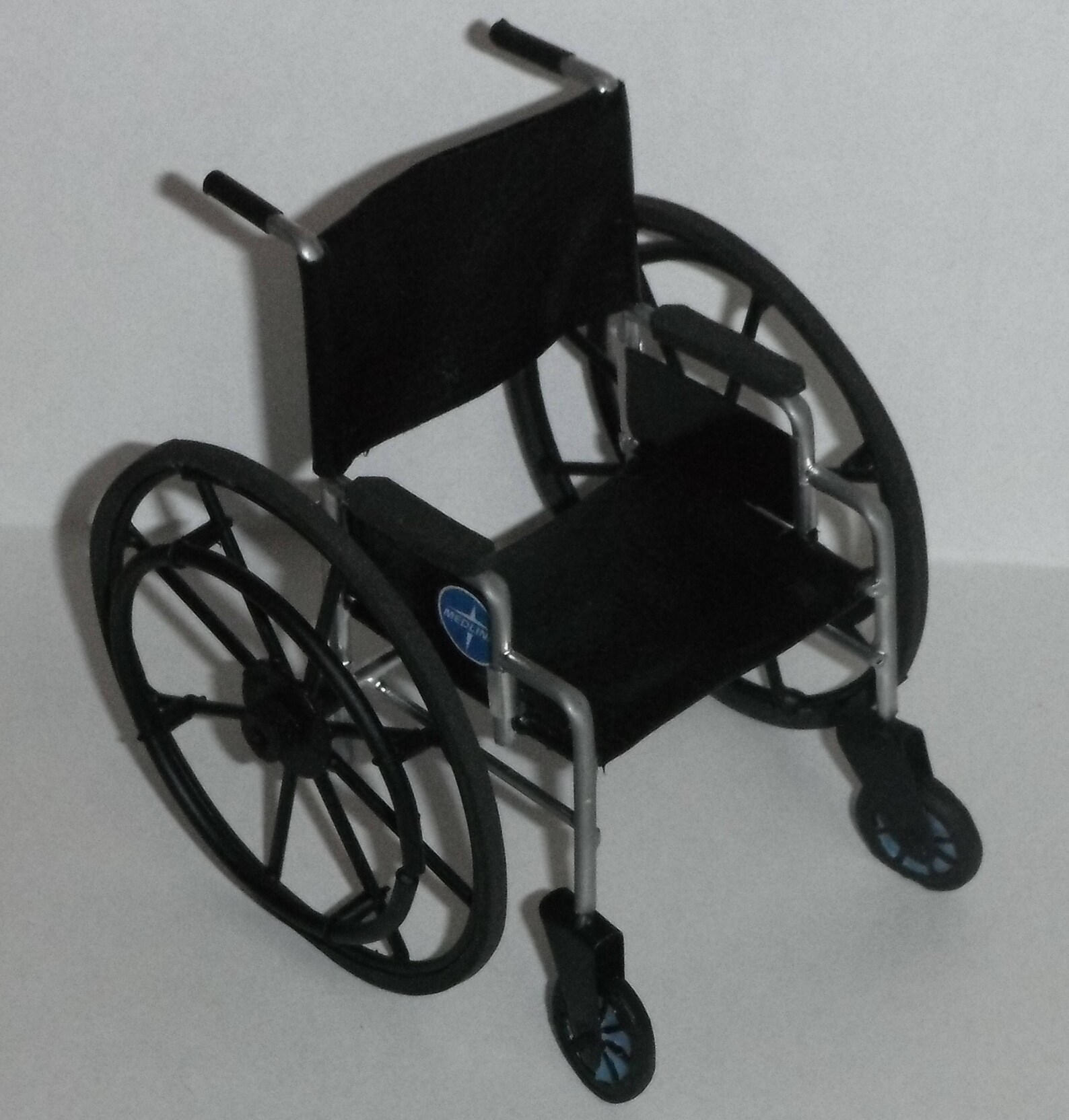 Dollhouse Miniature Handcrafted Medical Wheelchair Black | Etsy