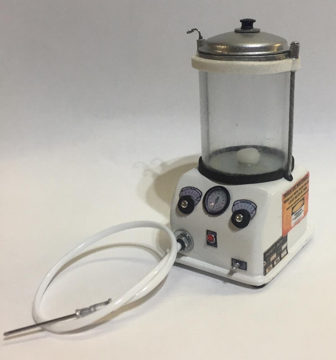 Dollhouse Miniature Handcrafted Medical Morgue Embalming Pump Mortician ...