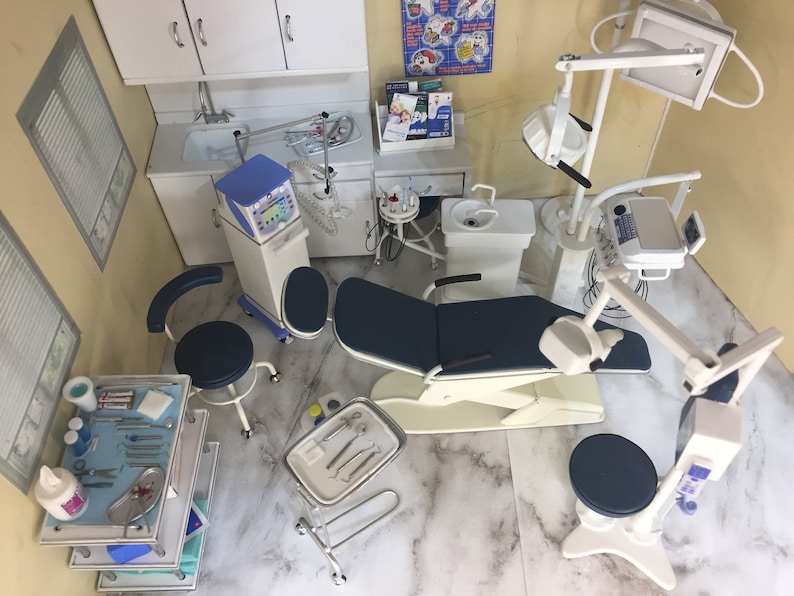 Dollhouse Miniature 1/12th Scale Medical Dental Hospital ER - Etsy