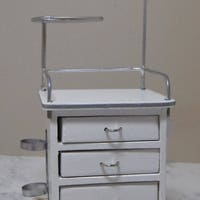 Vintage Medical Cart With Enameled Top - Etsy