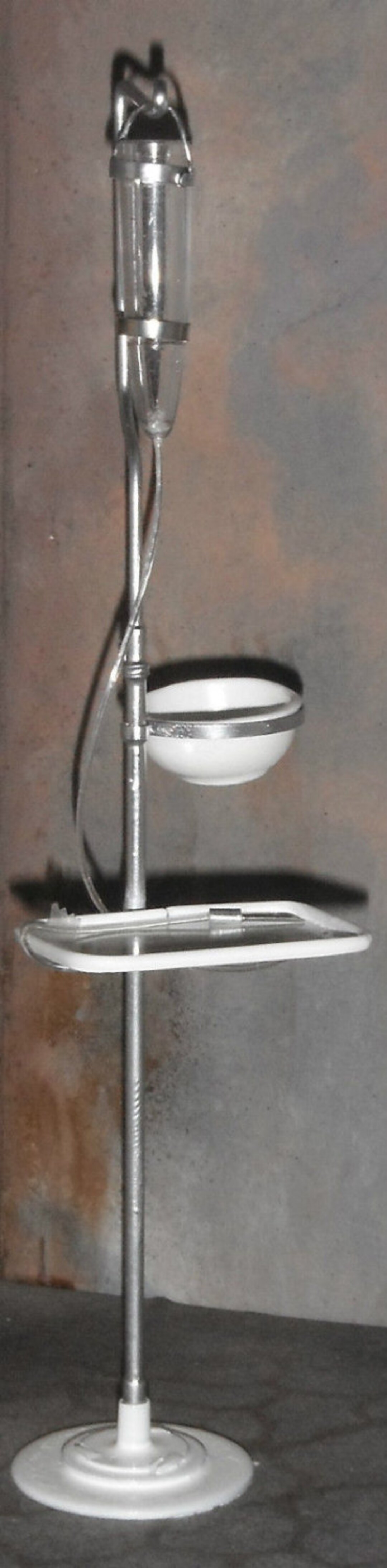 Dollhouse Miniature Handcrafted Medical Embalming Stand Metal 1/12th ...