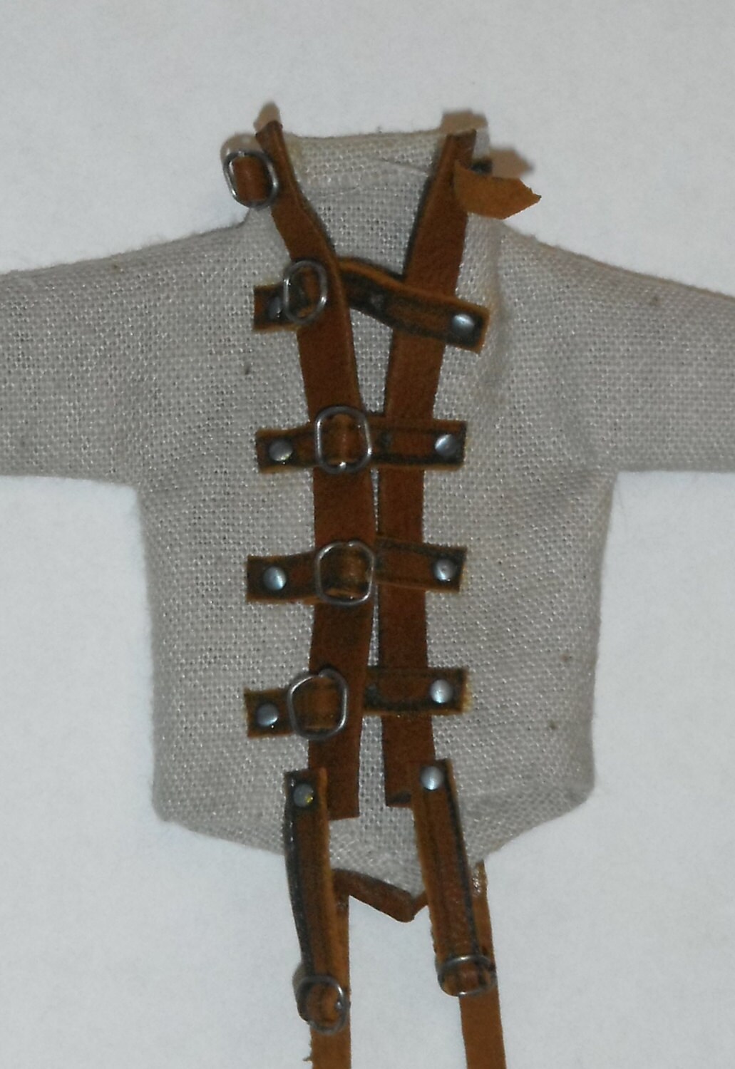 Dollhouse Miniature Straight Jacket Asylum Insane Creepy Halloween 1 ...