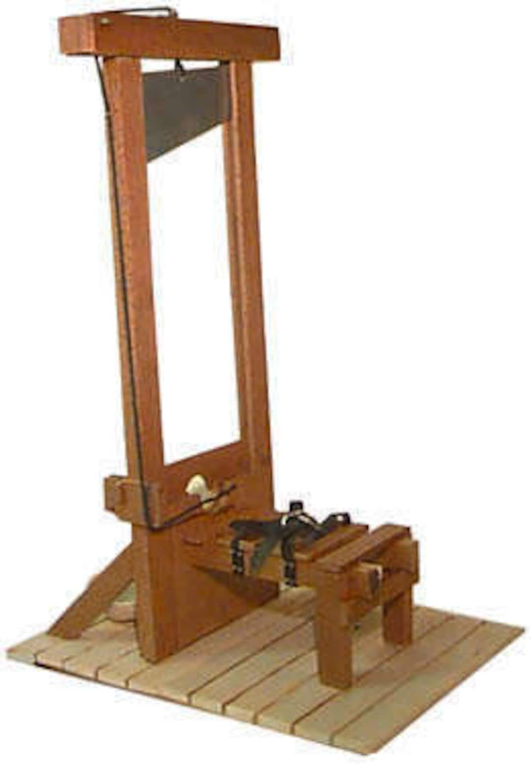 Dollhouse Miniature Handcrafted 1/12th Scale Guillotine - Etsy