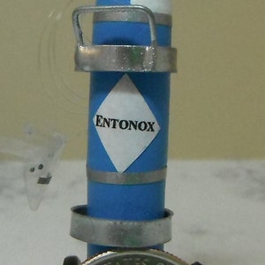 Dollhouse Miniature Handcrafted Medical Hospital Entonox Bottle ...