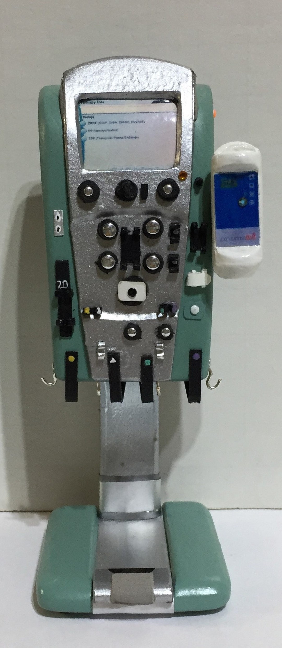 Dollhouse Miniature 1/12th Scale Medical Dialysis Machine Hospital ...