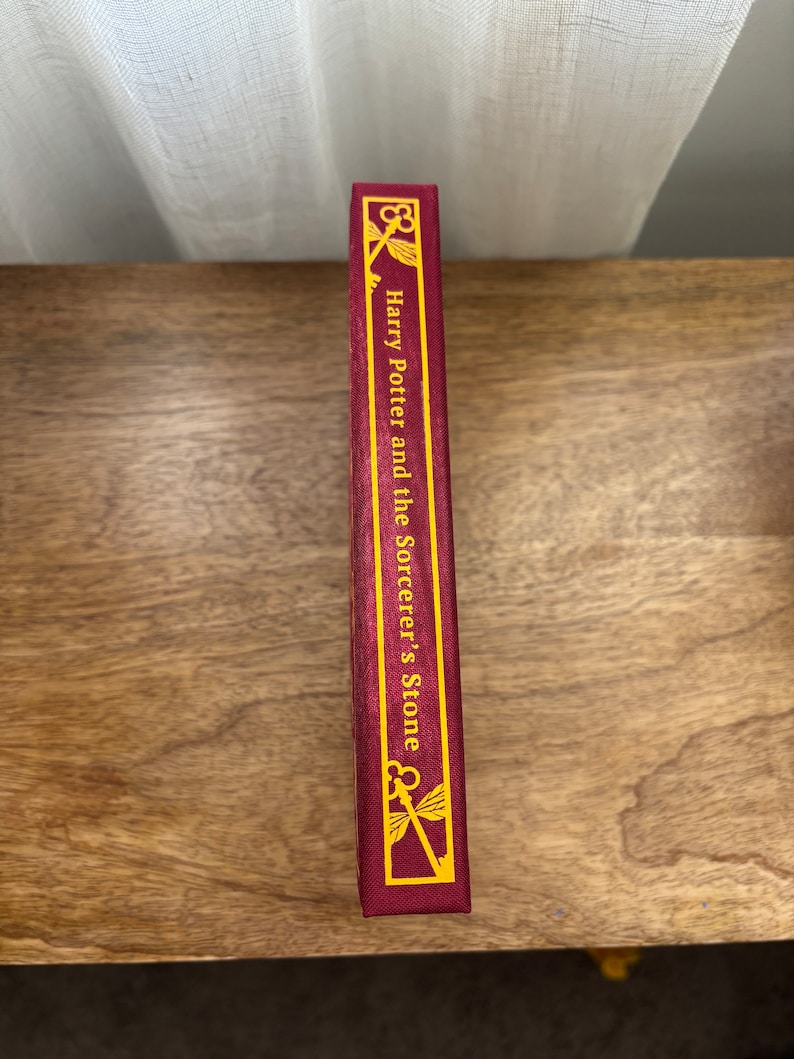 Harry Potter and the Sorcerers Stone Rebound Book, Book Rebind, Custom ...