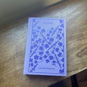 Powerless Lauren Robertsrebound Book, Book Rebind, Custom Bound Book ...