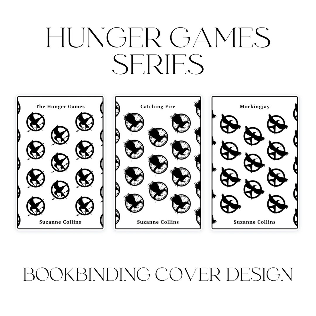 Hunger Games Bookbinding Cover Design PNG File, Catching Fire ...