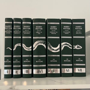 Harry Bookbinding SPINE Design PNG File, Vinyl Book Cover Design, Cover Art, Snakes, Wizard - Etsy