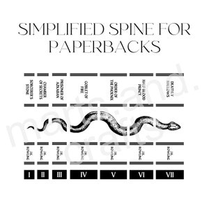 Harry Bookbinding SPINE Design PNG File, Vinyl Book Cover Design, Cover ...