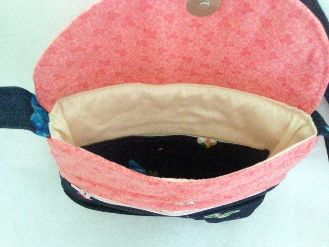 Girl's Cross-body Bag PDF Sewing Pattern - Etsy