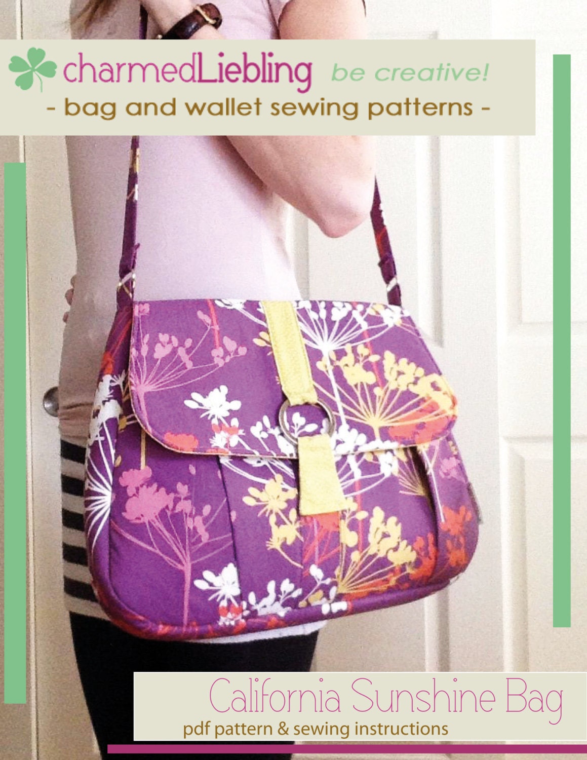 California Sunshine Bag PDF Sewing Pattern - Etsy