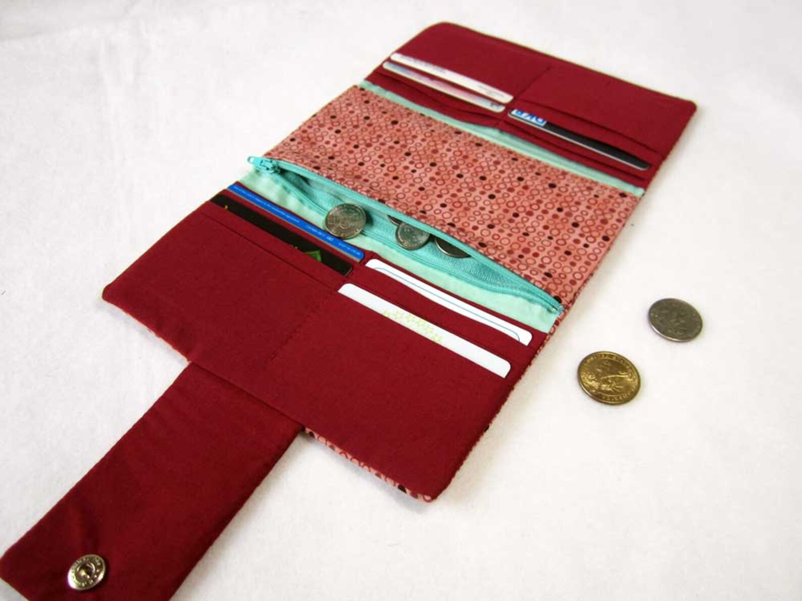 The Trifold Wallet - PDF Sewing Pattern - Etsy