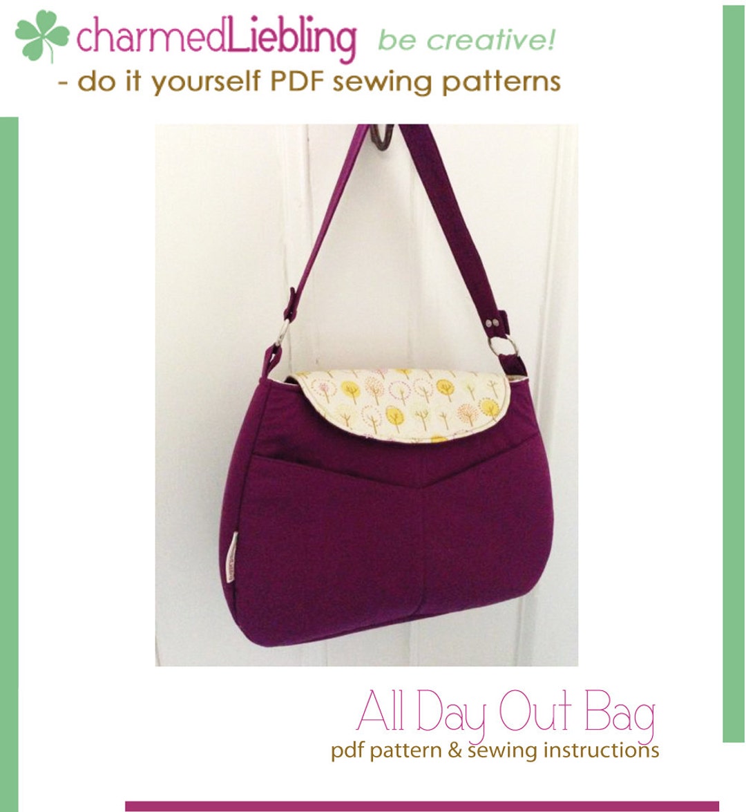 All Day Out Bag - PDF Sewing Pattern - Etsy
