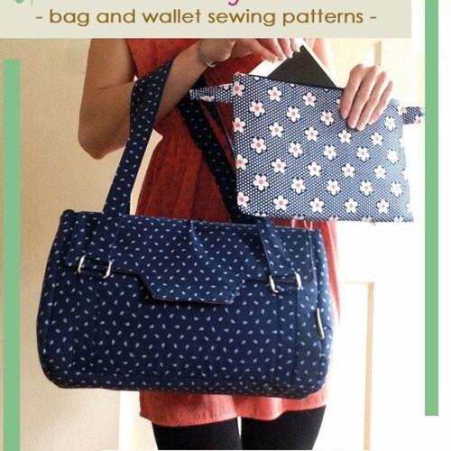 Weekender Travel Bag Pattern PDF Download Overnight Bag Sewing | Etsy