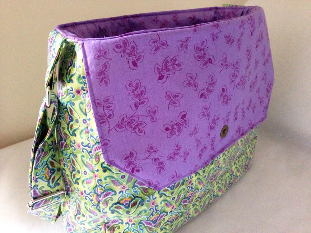 The Smart Messenger Bag PDF Sewing Pattern | Etsy