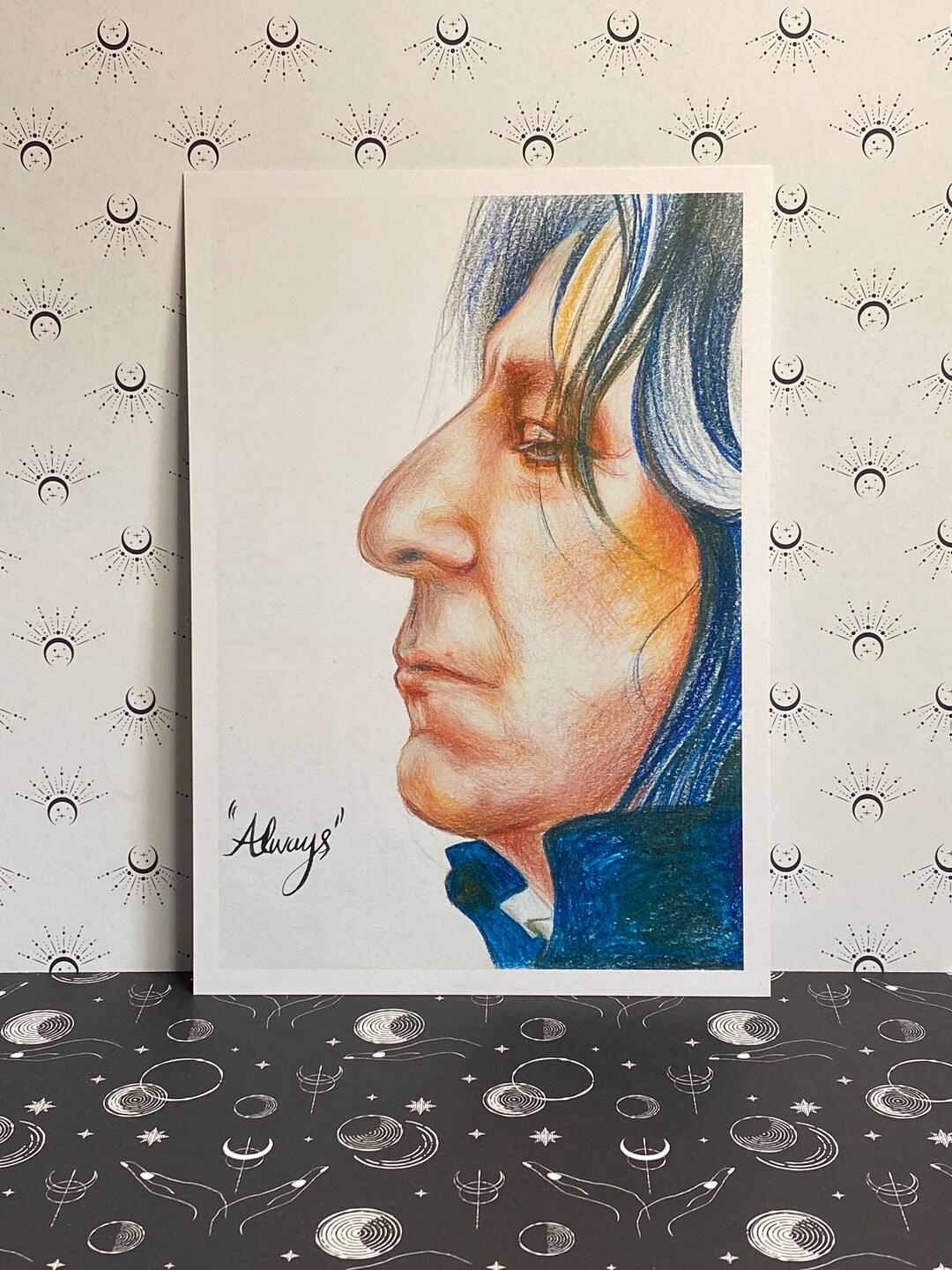 A5 Severus Snape Art Print - Etsy