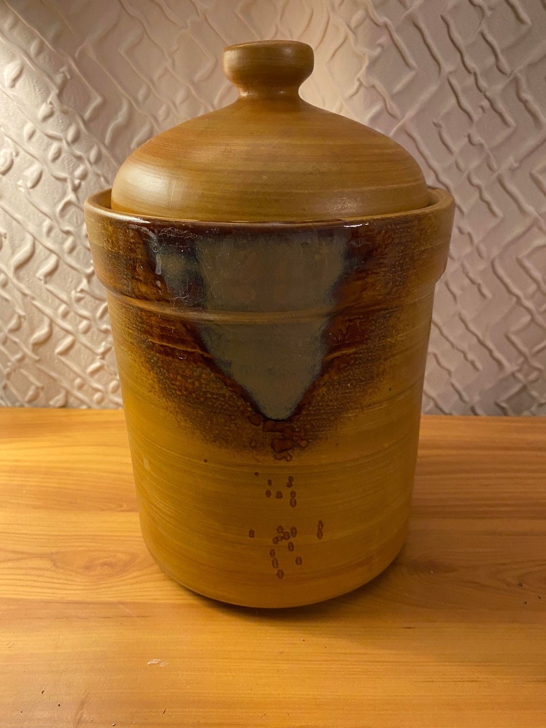 Vintage Sango Splash #4951 Covered Canister 7.5" - Etsy