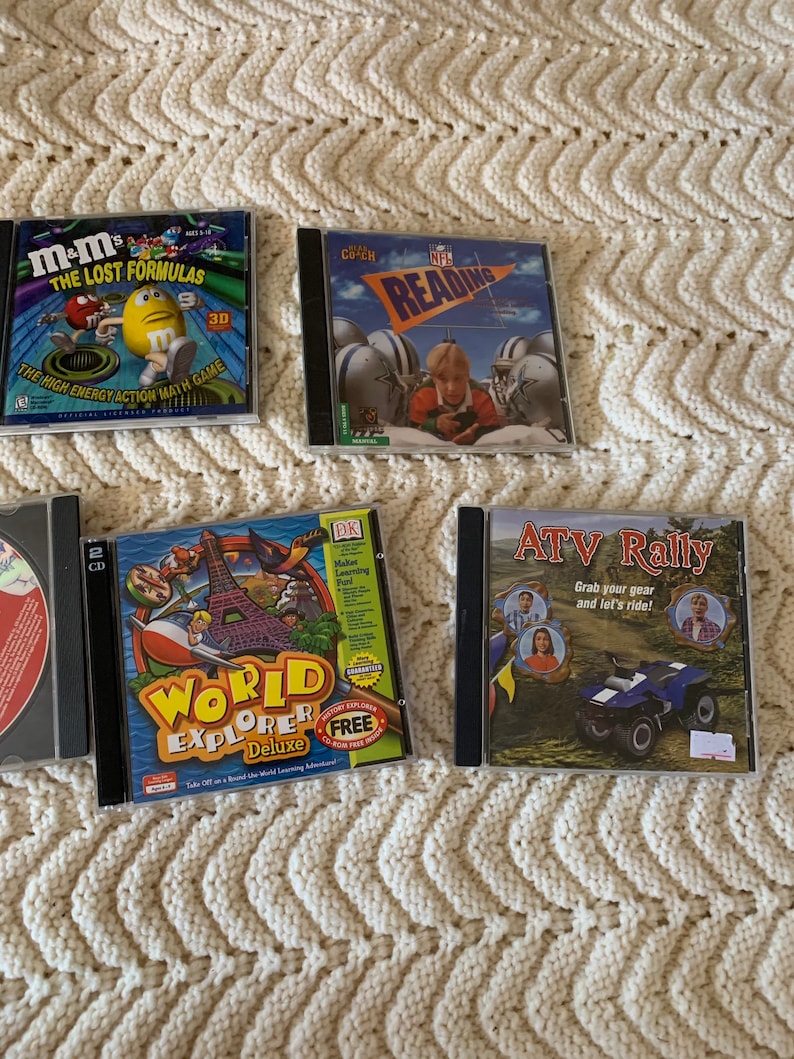 9 Kids CD ROM Bundle | Etsy