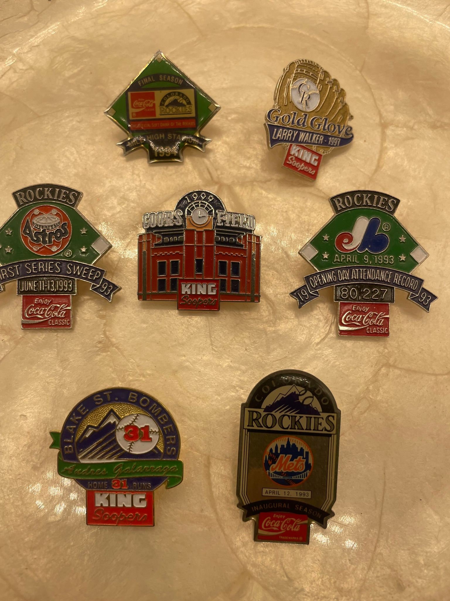 Choice Vintage Colorado Rockies Lapel Pin - Etsy