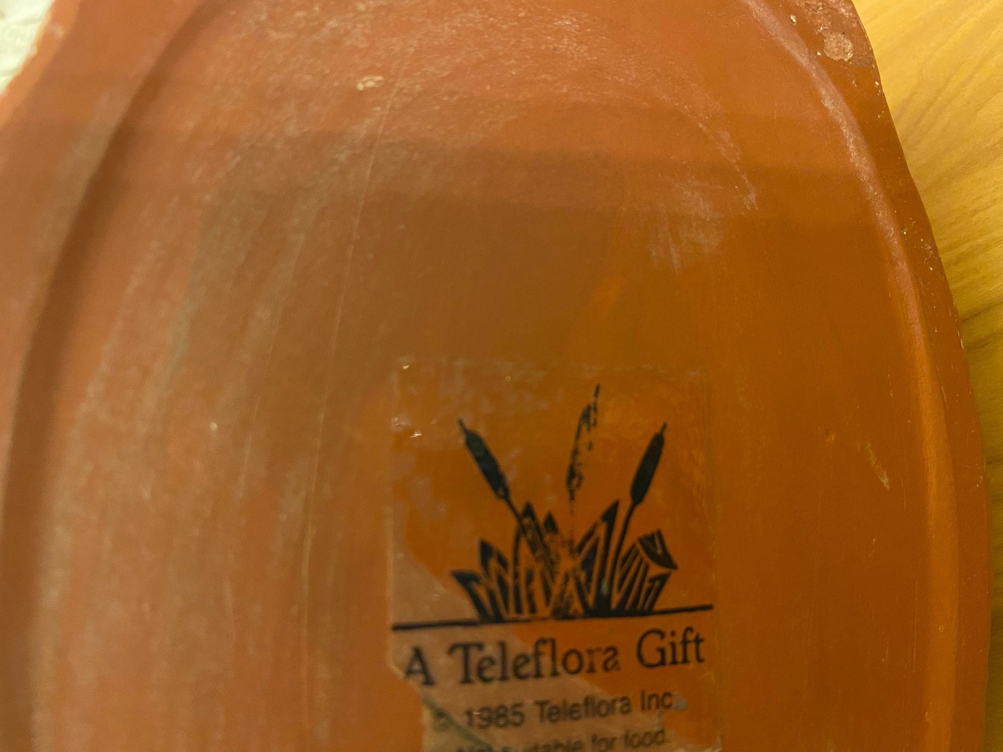 Vintage Terracotta Brown Bird Planter by Teleflora Made in - Etsy