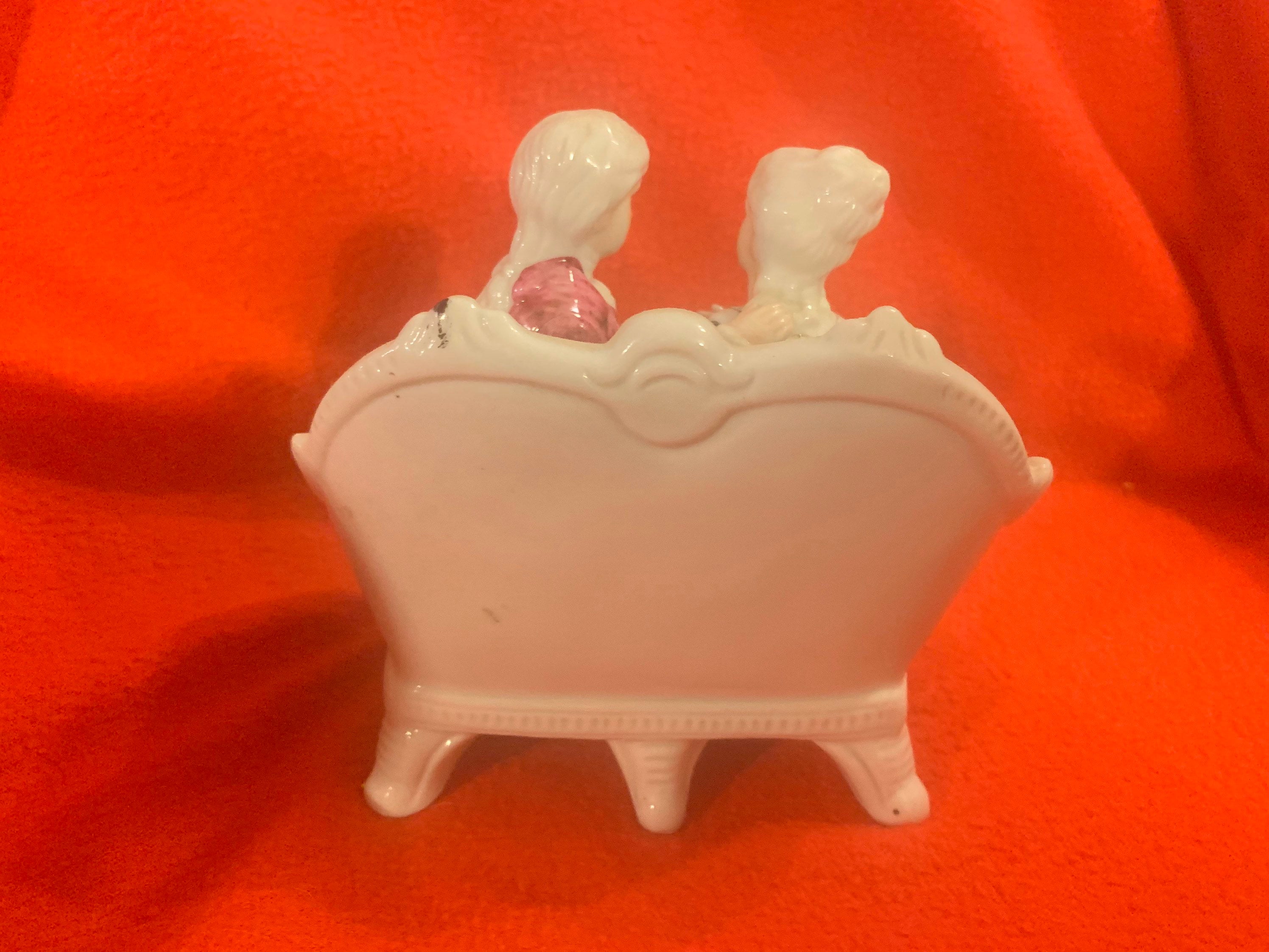 Vintage Handgemalt Man and Woman Figurine - Etsy