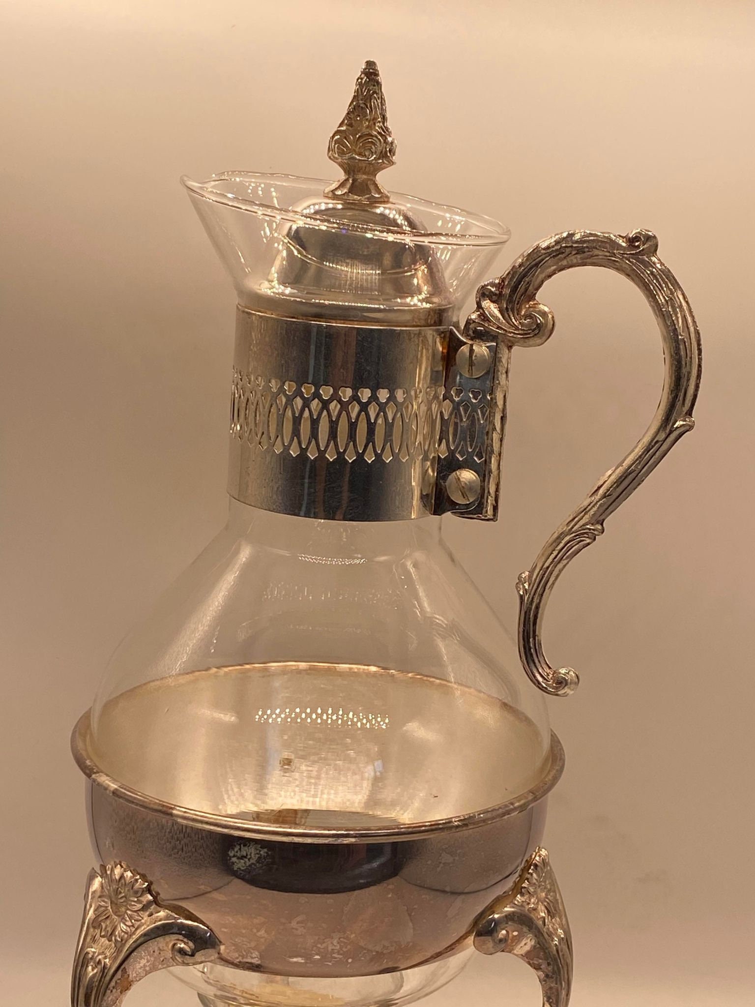 Vintage - NIB - 1984 Leonard Silver Plated Carafe - Coffee / Teapot ...