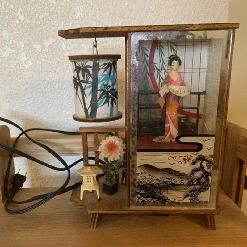 Geisha Lamp - Etsy